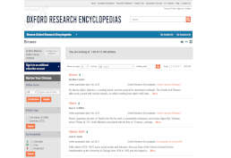 Oxford Research Encyclopedias | Grafton-Midview Public Library